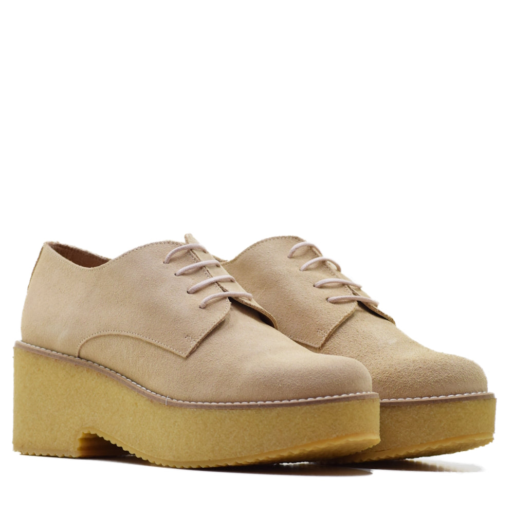 Zapato 9154 Serraje Nude – Helene Rouge