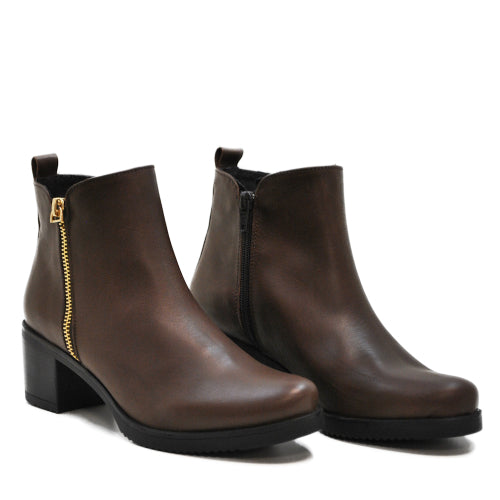 Botin Ca-1995 Version 2 Krust Marron – Helene Rouge