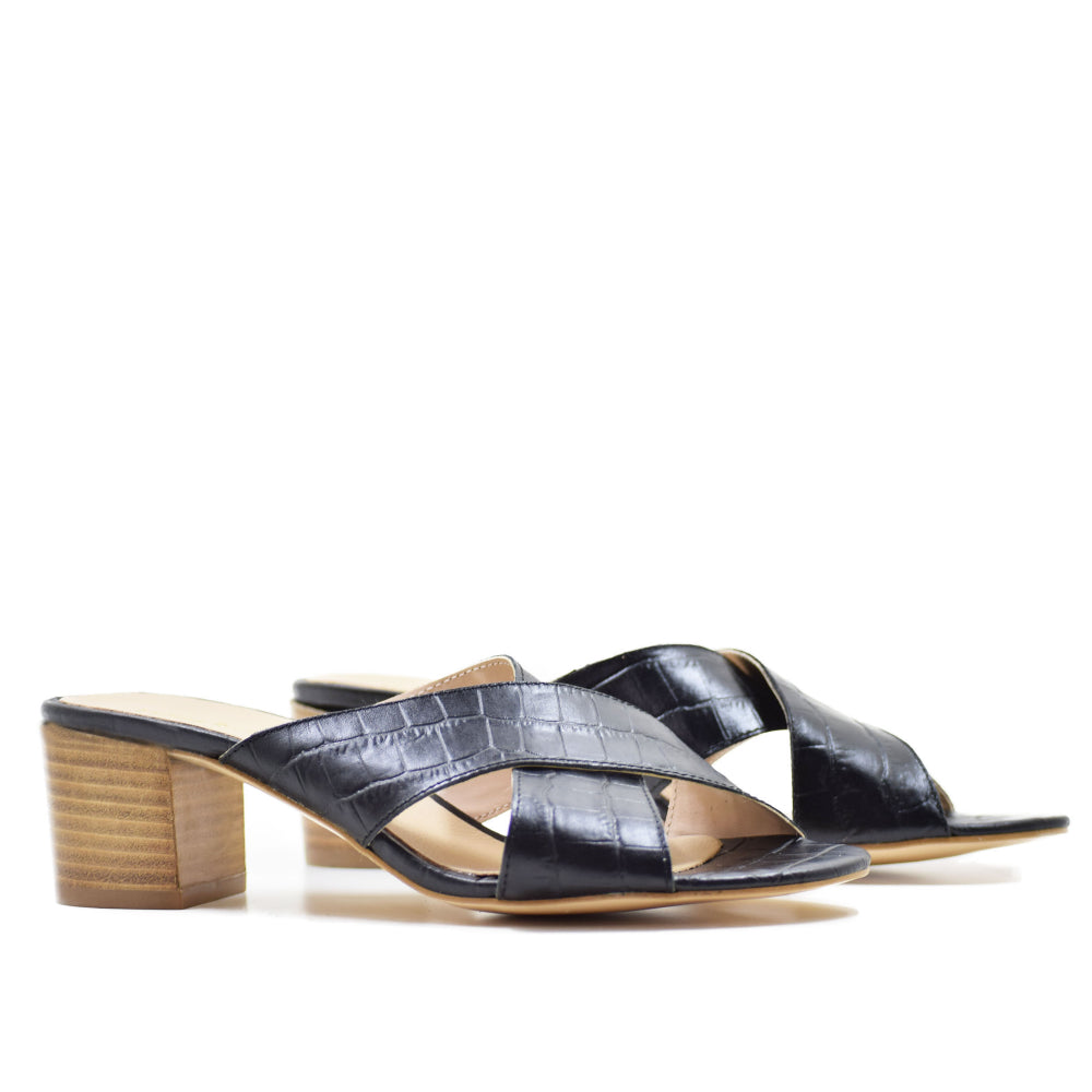 Sandalia 1878 Coco Negro – Helene Rouge