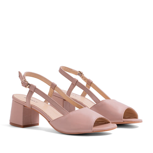 Sandalia 101 Piel Mestizo Nude – Helene Rouge